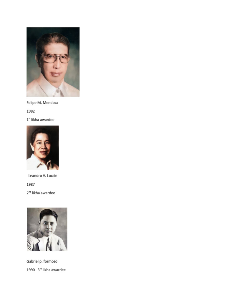 Gawad Likha Awardees | PDF