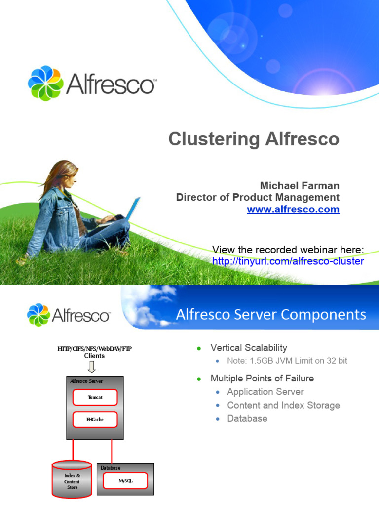 High Availability Clustering With Alfresco 1214164250440600 8 | PDF | Databases | My Sql
