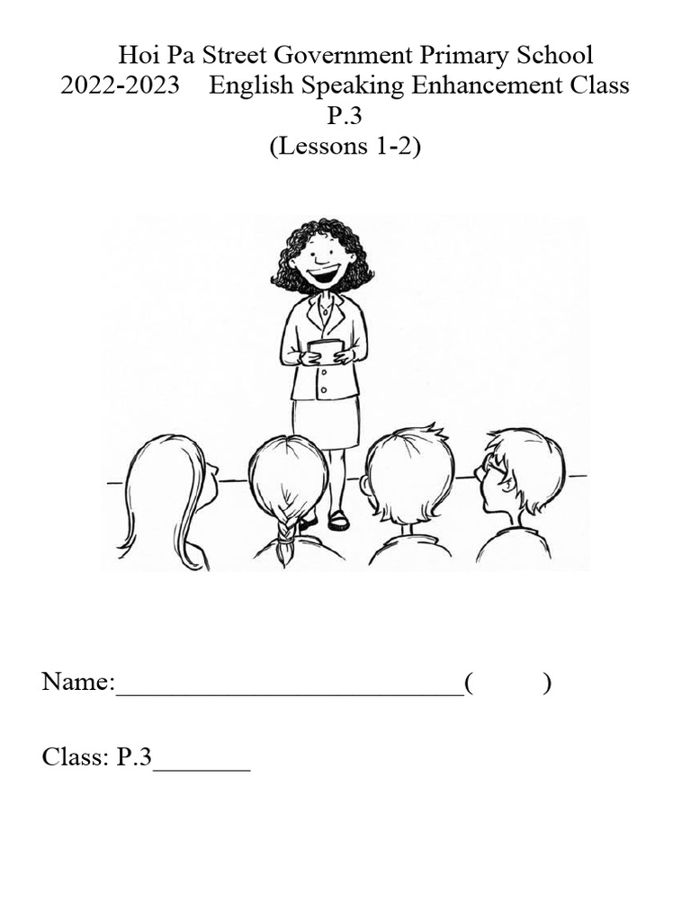 P.3 Lessons 1-2 | PDF | Language Arts & Discipline P.3 Lessons 1-2 | PDF | Language Arts & Discipline
