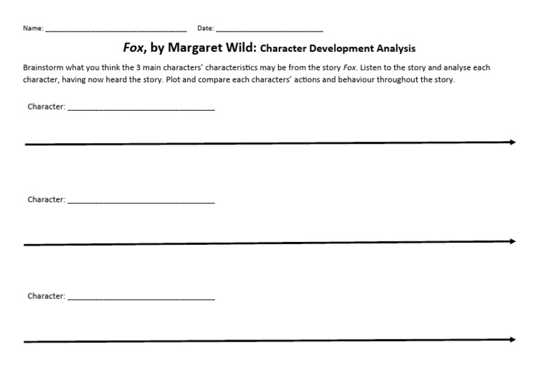 Fox Character Traits Analysis | PDF | Games & Activities | Home & Garden
