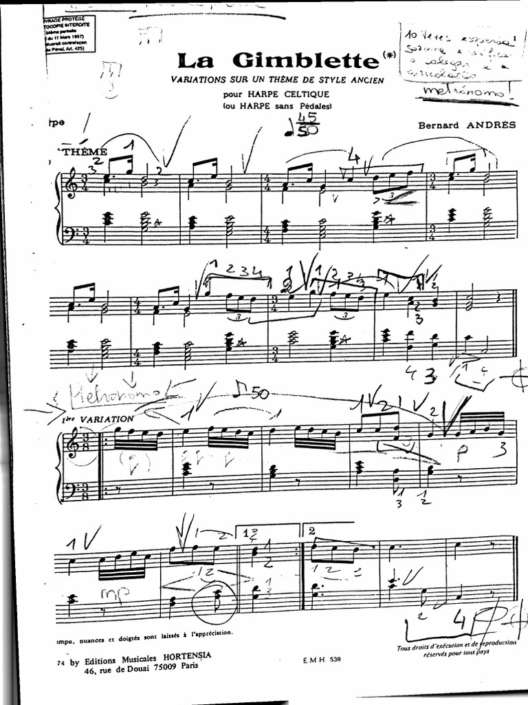 Andrès, Bernard - La Gimblette | PDF