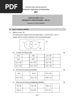 Probability Notes Grade 12 | PDF