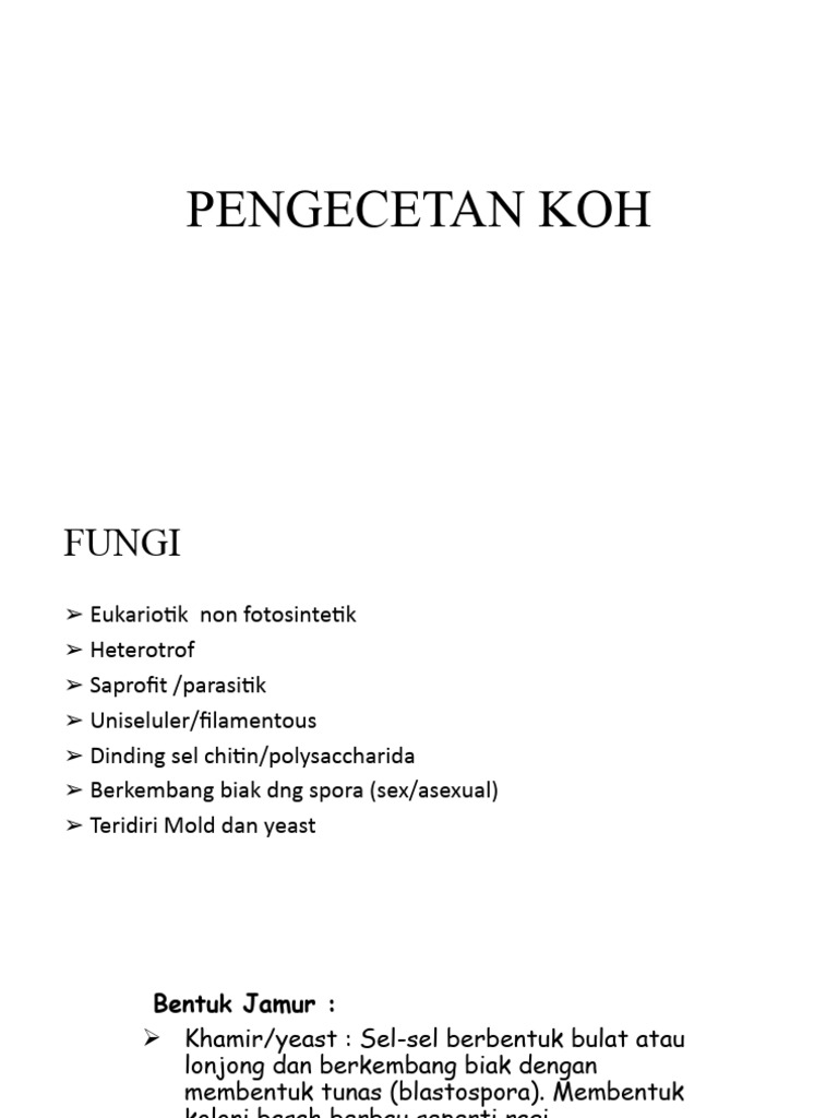 Pengecetan Koh | PDF