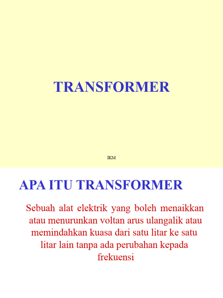 08 Transformer Pdf Transformer Inductor