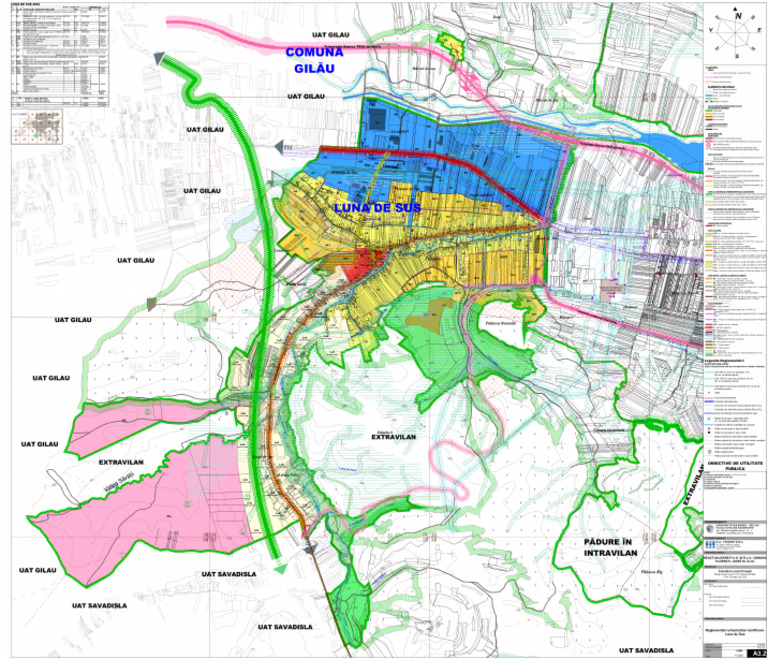 5 A3.2 Reglementări Urbanistice - Luna de Sus Comprimat | PDF