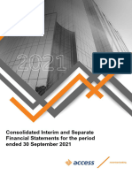 GCB Financial Statements 2024 Summary | PDF | Equity (Finance) | Investing