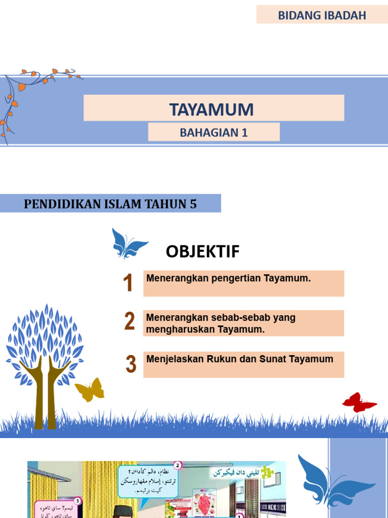 Tayamum Bahagian 1 | PDF | Agama & Spiritualitas