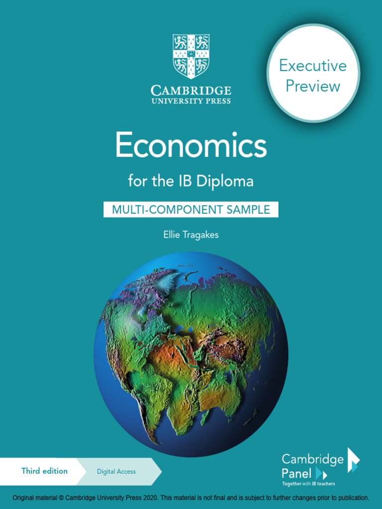IB Economics Executive Preview Digital - 2 Coursebook Chapters | PDF ...