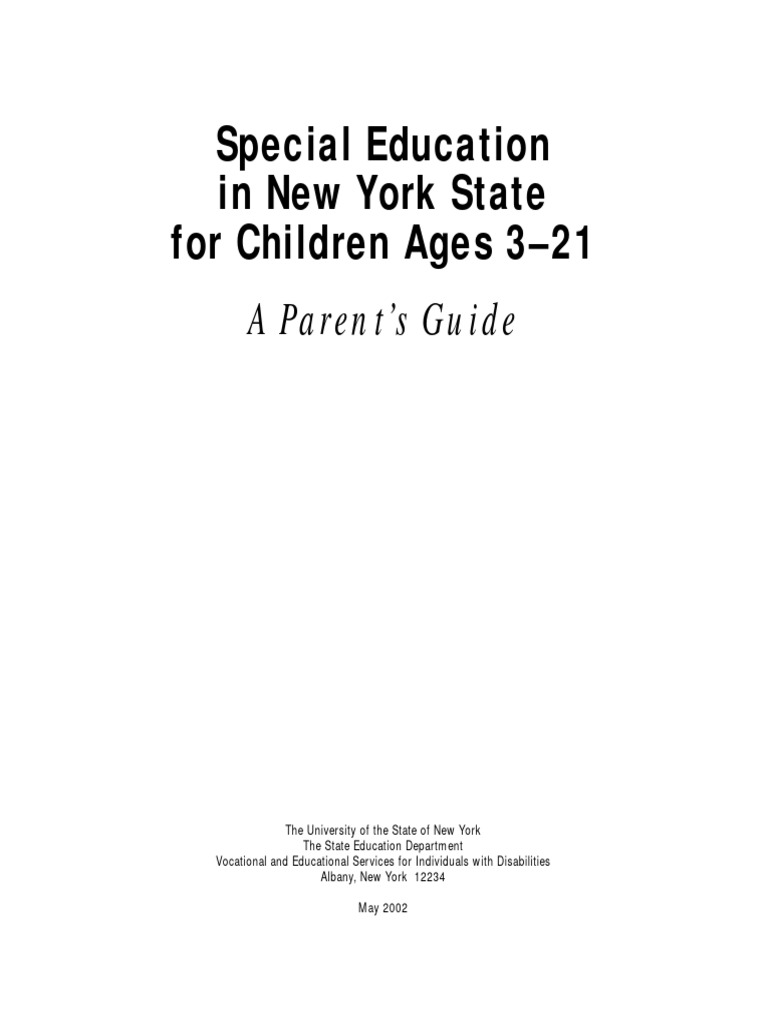 Parentsguide | PDF | Individualized Education Program | Special Education