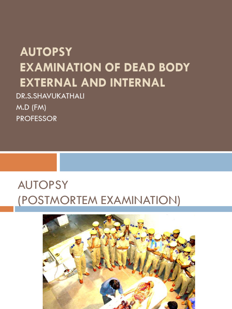 5.medicolegal Autopsy | PDF