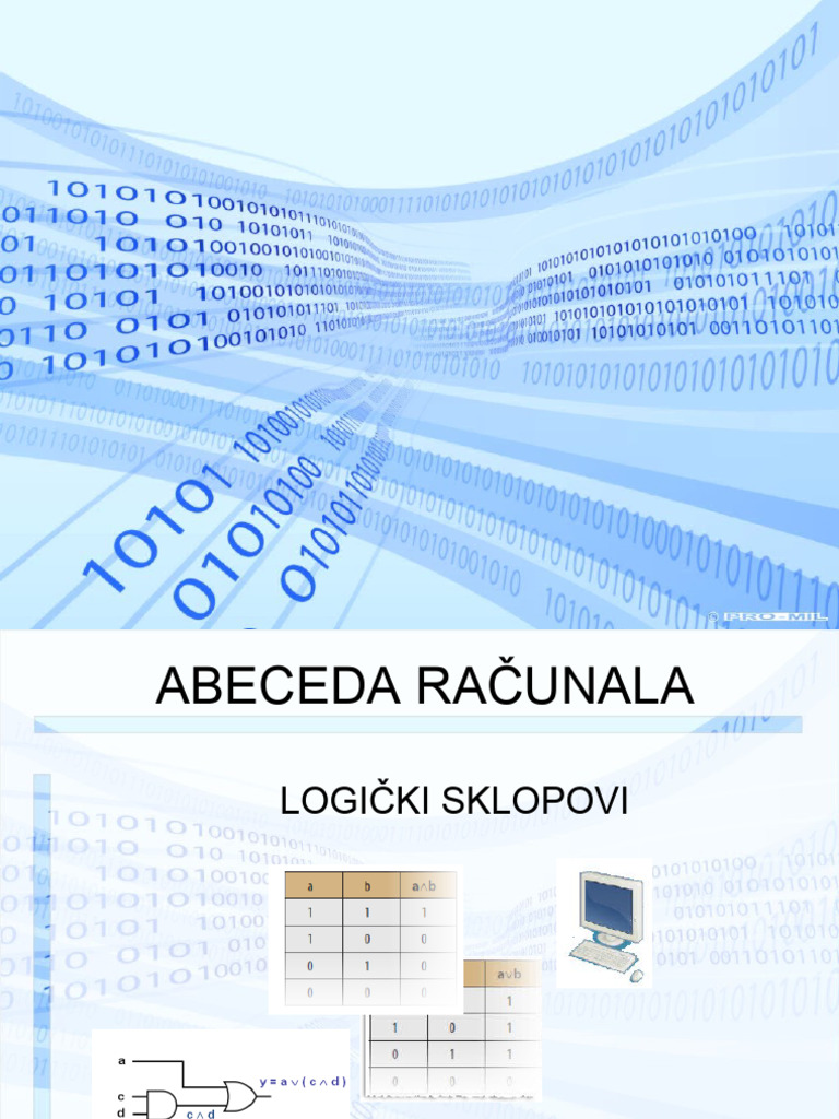 ABECEDA RACUNALA - Logicki Sklopovi | PDF