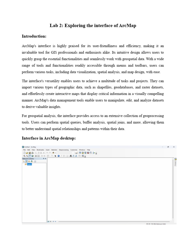 GIS Lab21 | Download Free PDF | Geographic Information System | Arc Gis