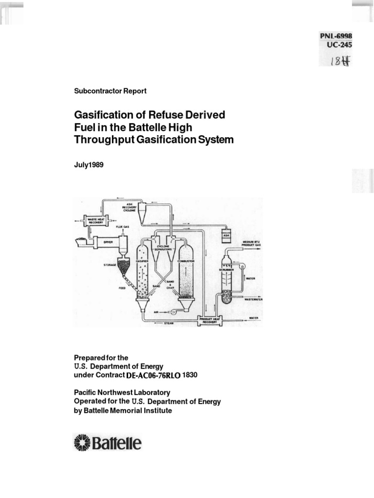 Gasifier Design | PDF