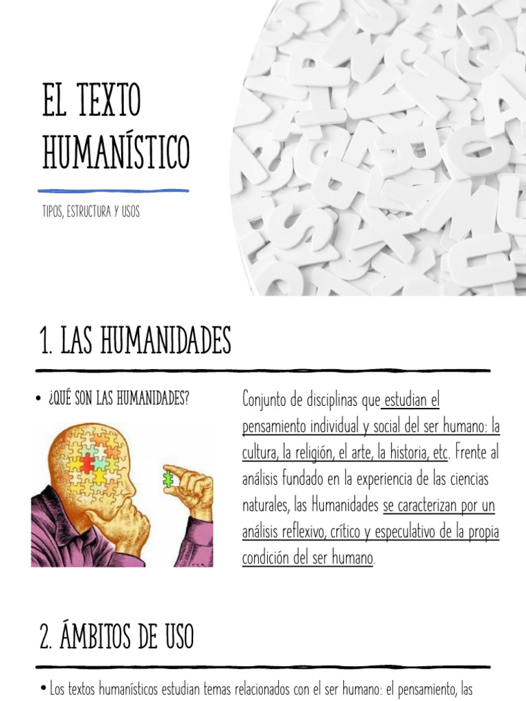 Texto Humanístico: Características, Estructura Y Ejemplos – MRQO