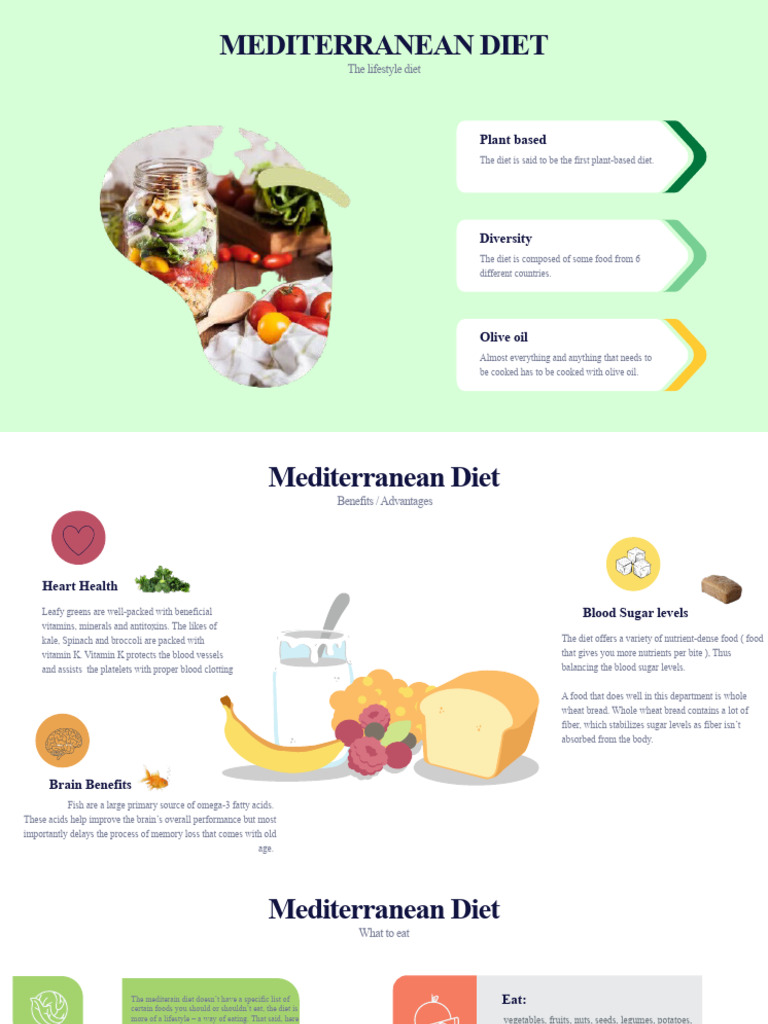 Mediterranean Diet | PDF