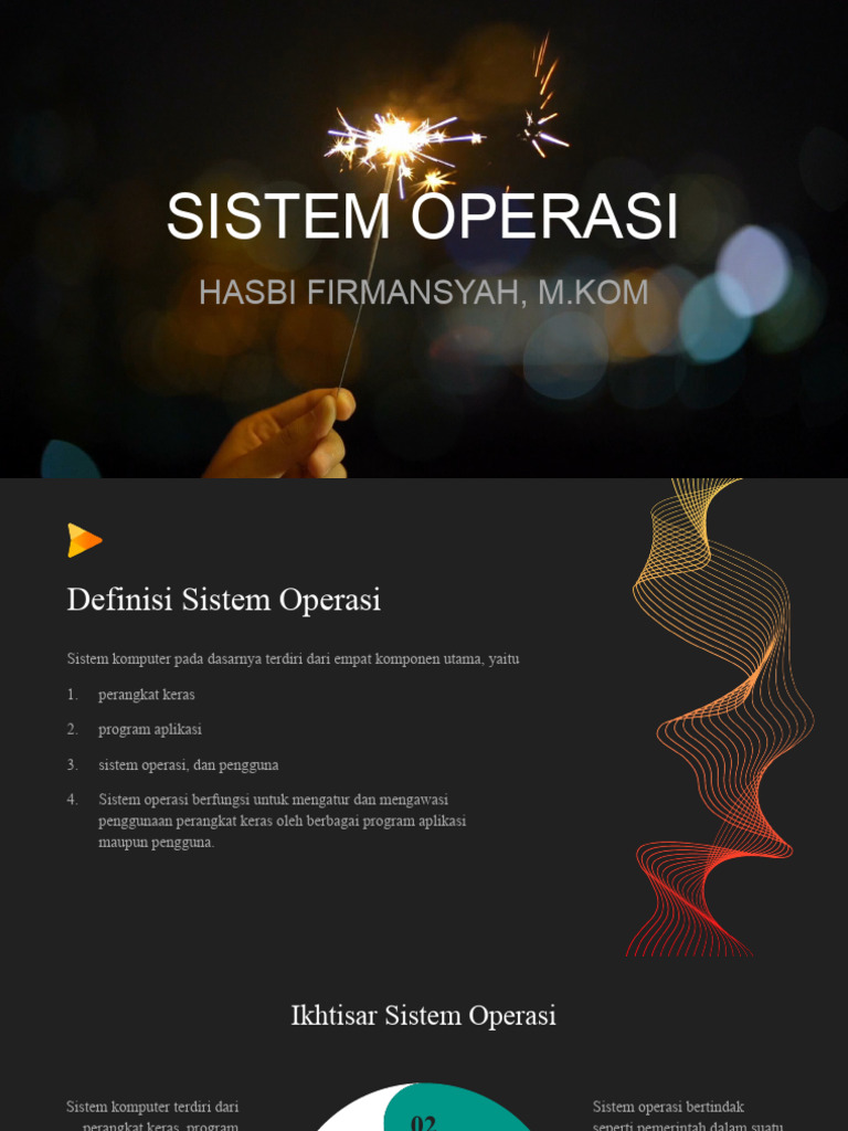 Dasar Dan Sejarah Sistem Operasi Pert-2 | PDF