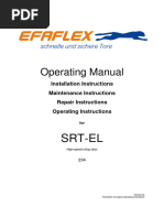 Efaflex Manual | PDF | Safety | Occupational Safety And Health