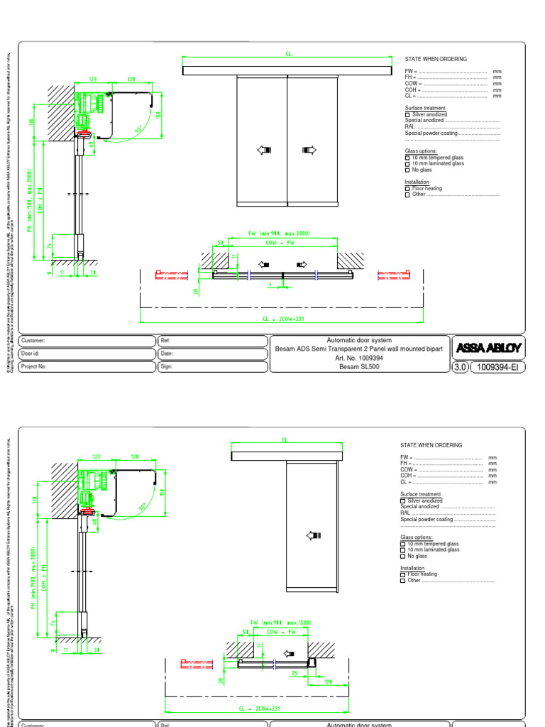 Multimatic - Crtezi-Klizna Staklena-Vrata | PDF | Door | Glasses