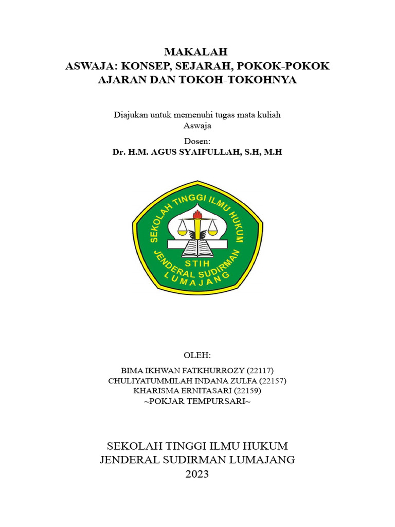 Makalah Aswaja | PDF