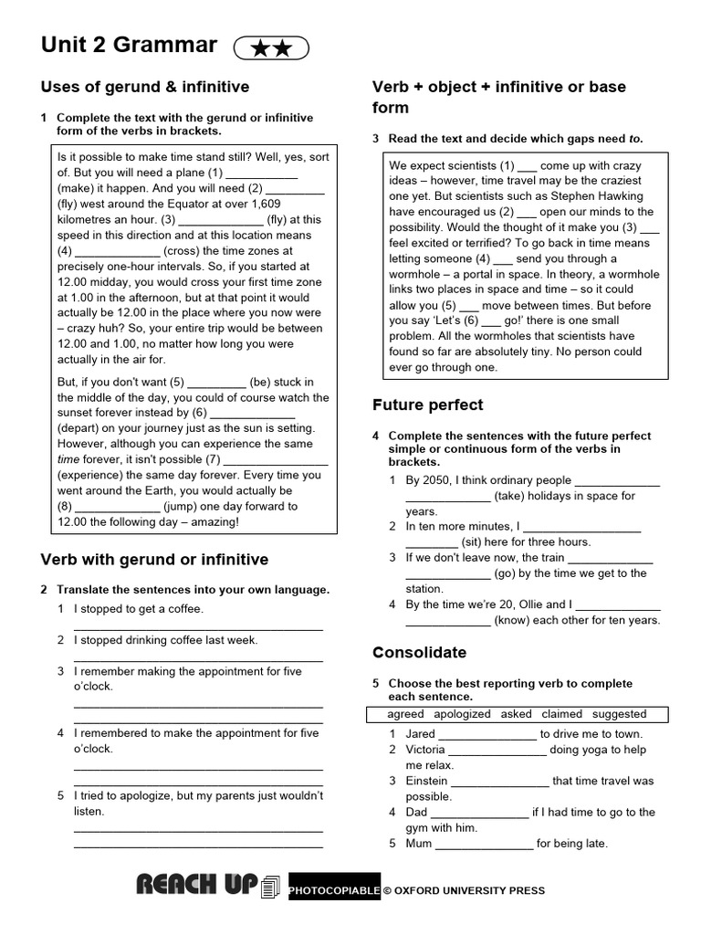 Grammar Unit 2 2 Star | PDF | Language Arts & Discipline