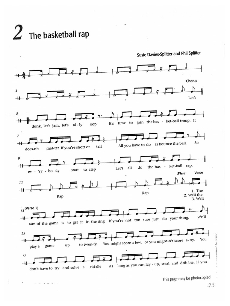 Davis - Basketball Rap | PDF