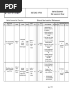 Roof Work Risk Assessments | PDF | Risk Assessment | Hazards