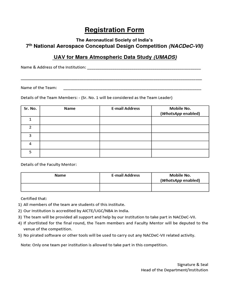 Nacdec Vii Regnform | PDF