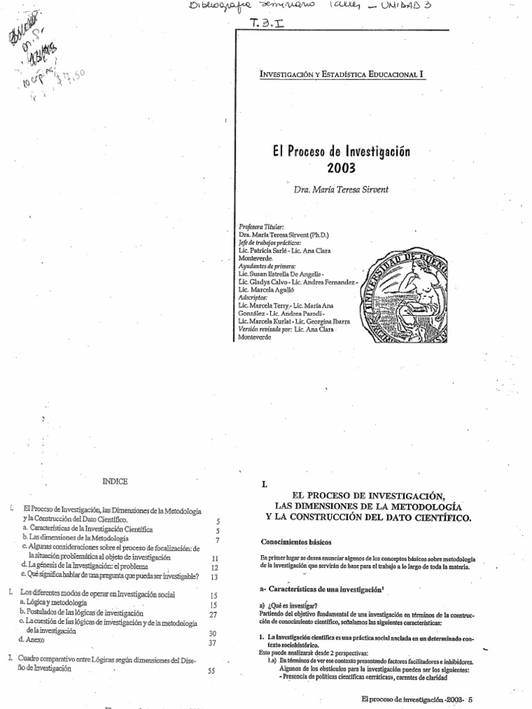 3.4 Sirvent, María Teresa | PDF 3.4 Sirvent, María Teresa | PDF