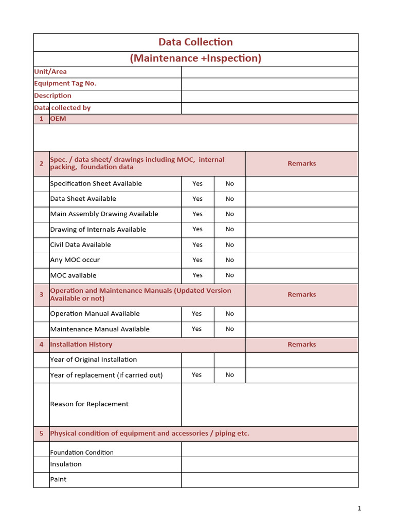4 - Format - Data Collection | PDF