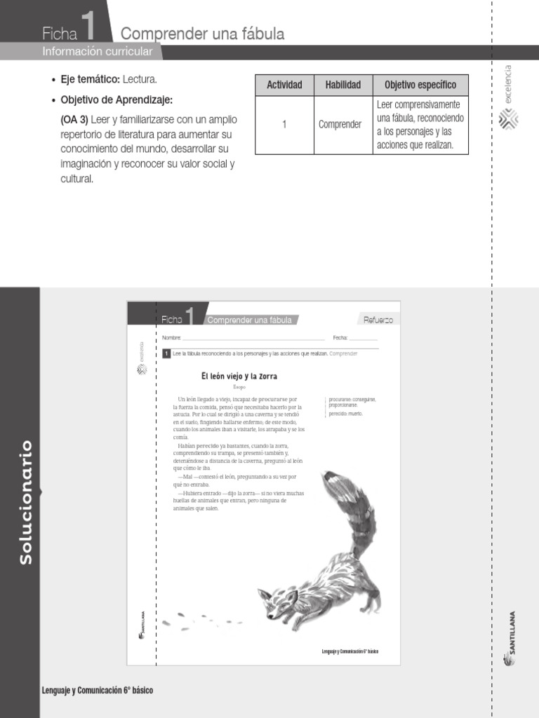 Ficha 1 Solucionario | PDF