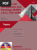 BJMP J.a.I.L Plan 2040 Narrative | PDF | Prison | Evaluation