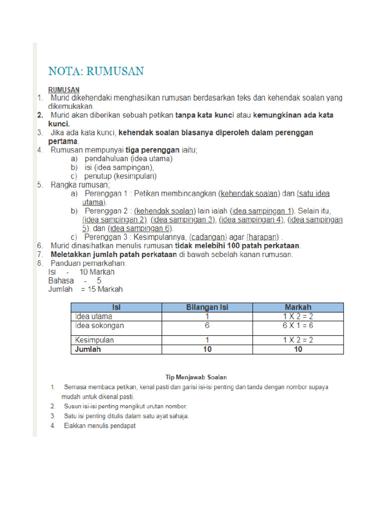 Tips Menulis Rumusan pt3 2021 | PDF