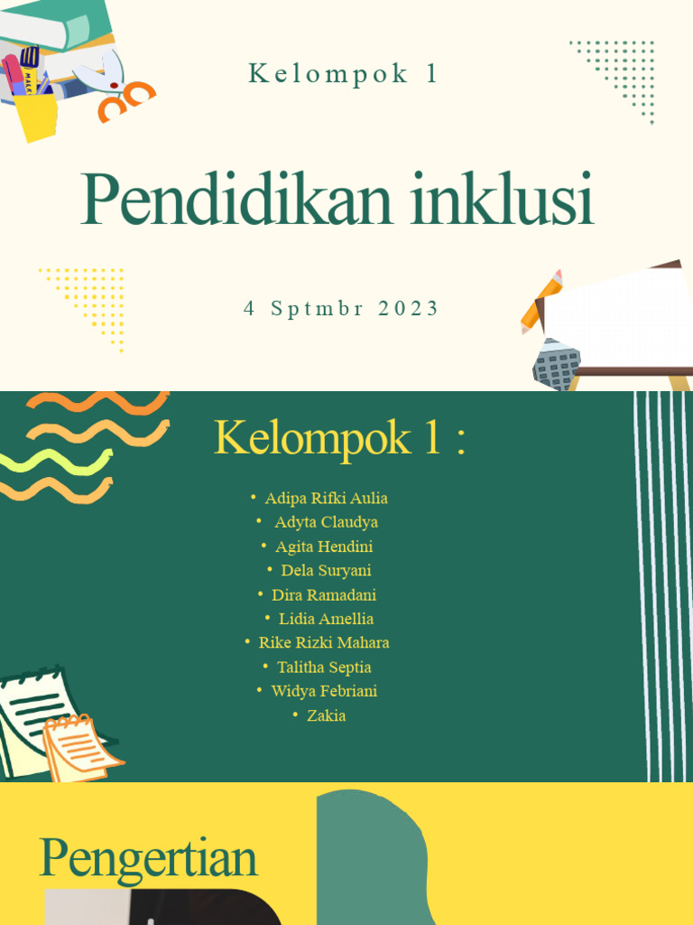 Kelompok 1 Pend Inklusi | PDF