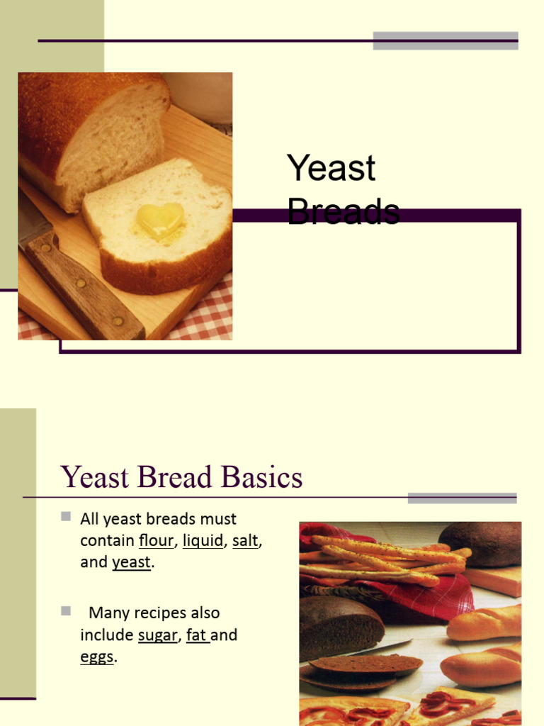 Yeast Breads | PDF