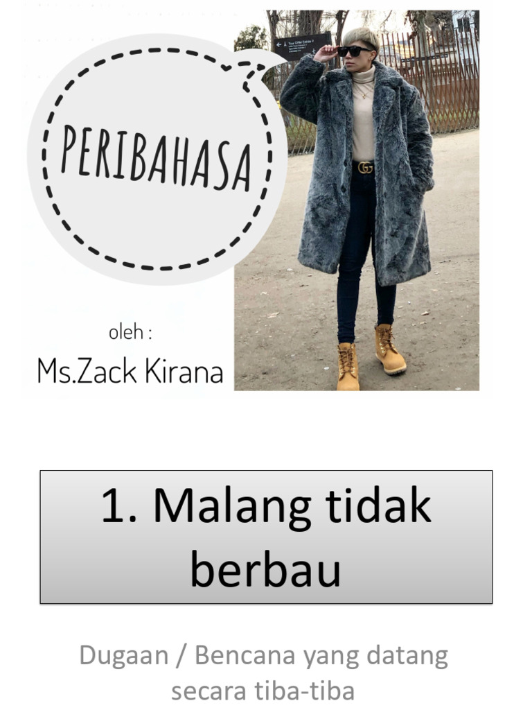 PERIBAHASA PANDEMIK 2 - Zack Kirana | PDF