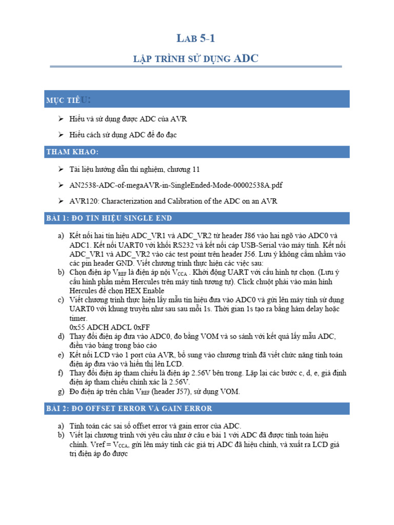 Microprocessor Lab51 | PDF