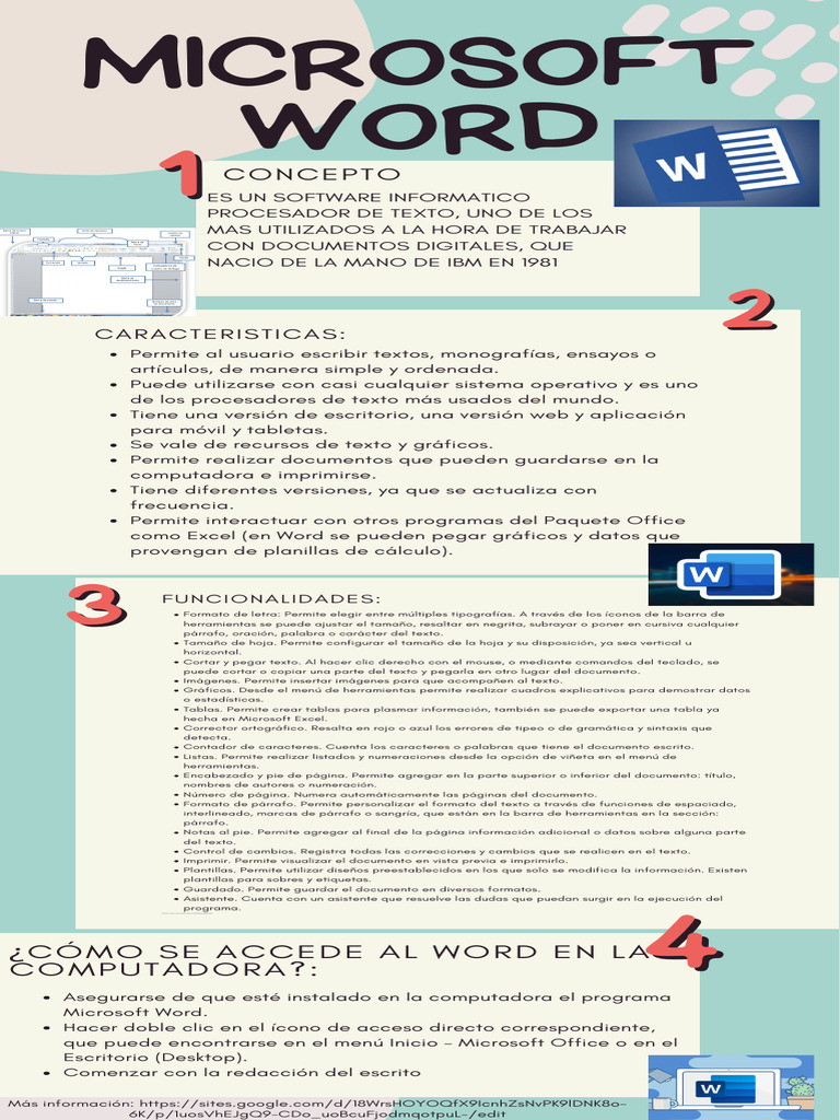 Word Infografia | PDF | Computadoras