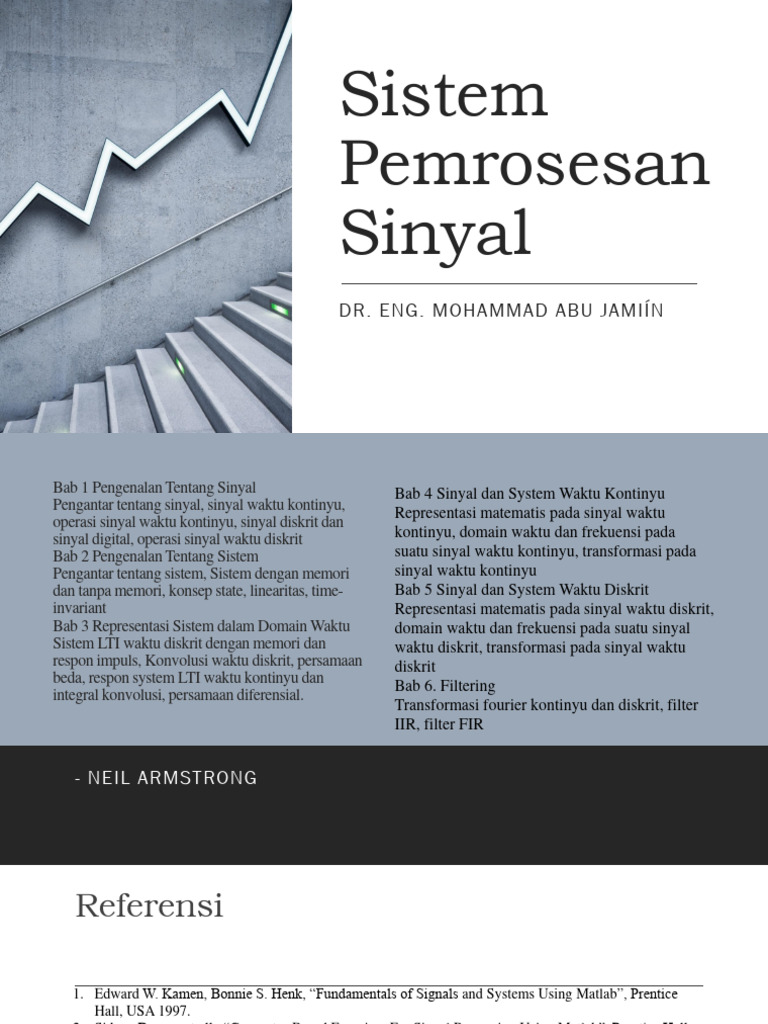 01.a. Sistem Pemrosesan Sinyal | PDF