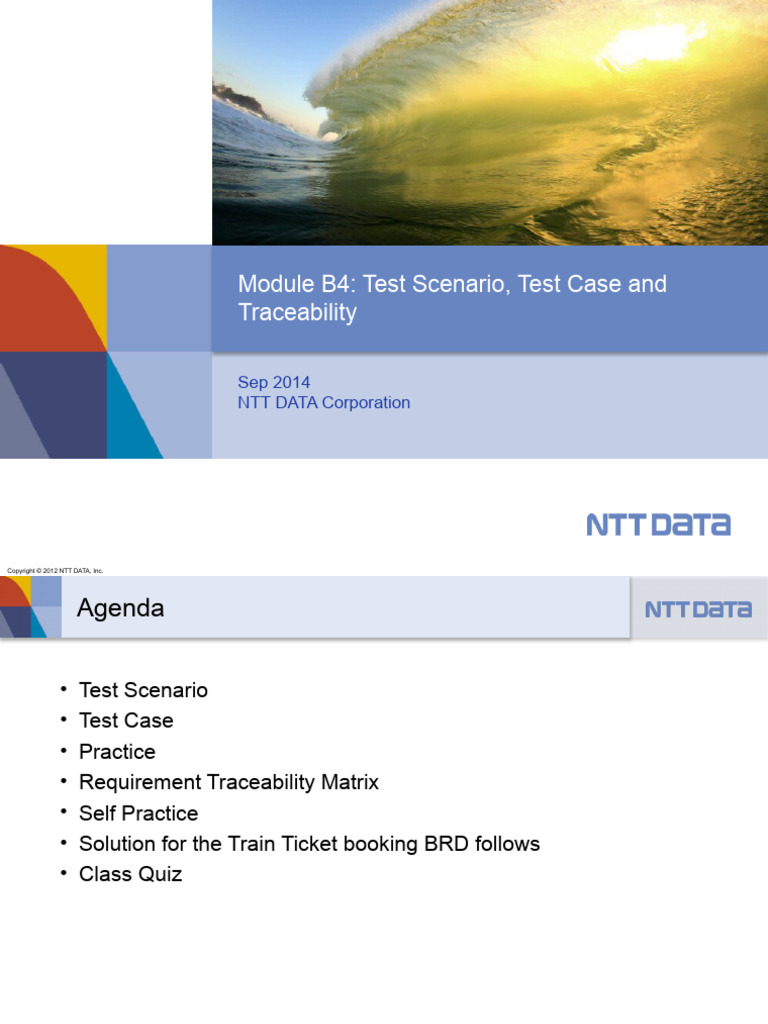 B3-Test Scenario, Test Case, Traceability | PDF | Databases | Use Case