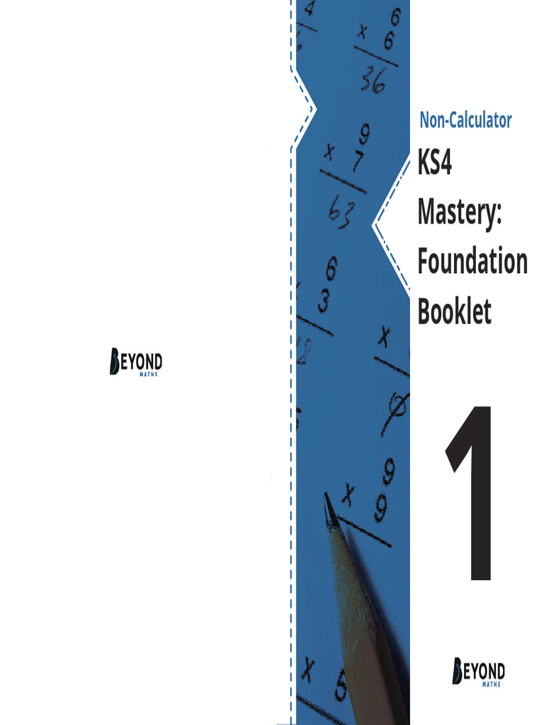 (Booklet) KS4 Mastery Foundation 1 - Questions | PDF | Area ...