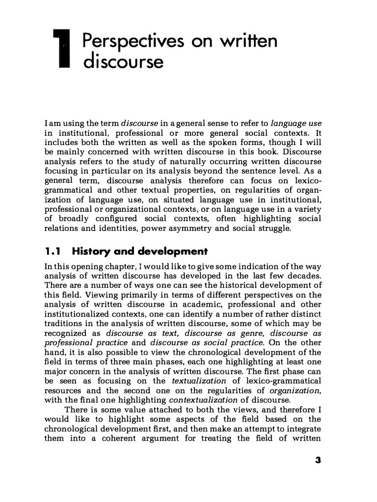 BHATIA, V. K. (2004) Ch. 1 | PDF | Linguistics | Discourse