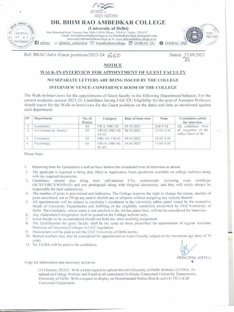 Assistant Professor Application | PDF