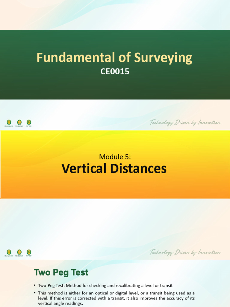 Module 05 - Vertical Distances | PDF