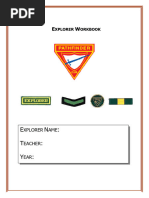 Pathfinder Club Friend Workbook | PDF | Knot | Sidewalk