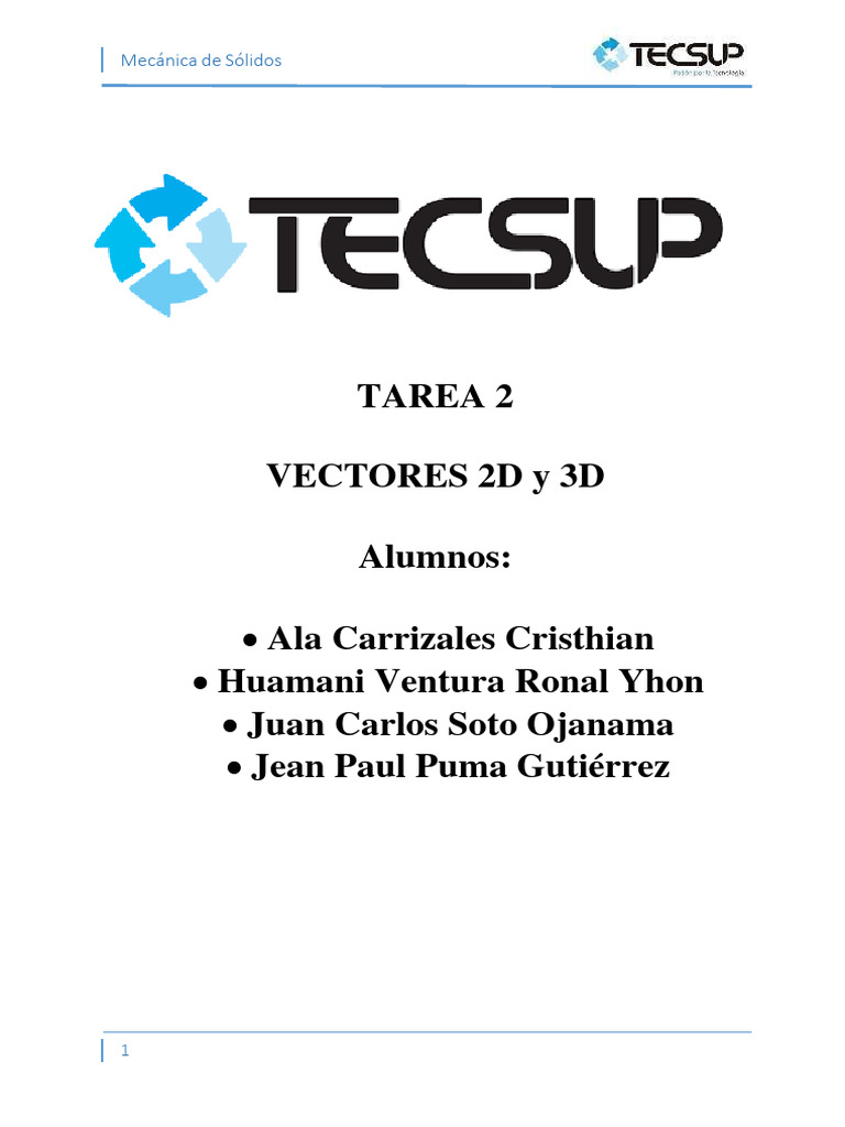 Tarea 2 - Suma de Vectores en 2D y 3D | PDF Tarea 2 - Suma de Vectores en 2D y 3D | PDF