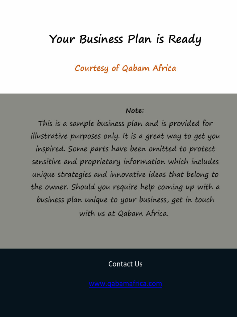 Bakery Business Plan | PDF | Balance Sheet | Coffee