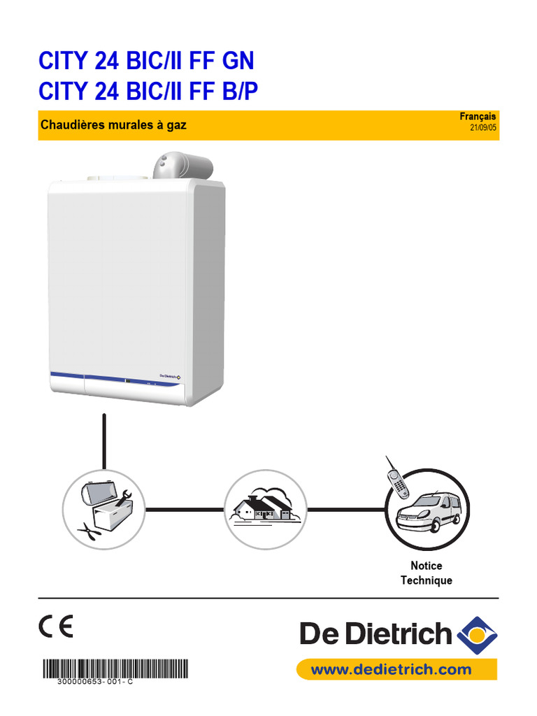 300000653-001 de Dietrich City 24 FF Bic GN | PDF