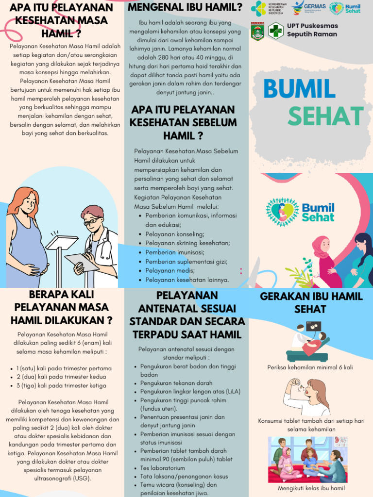 LEAFLET BUMIL SEHAT | PDF