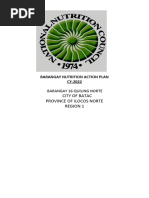 BNAP-2020-2022 - (3YEAR PLAN) Draft | PDF | Malnutrition | Human Nutrition