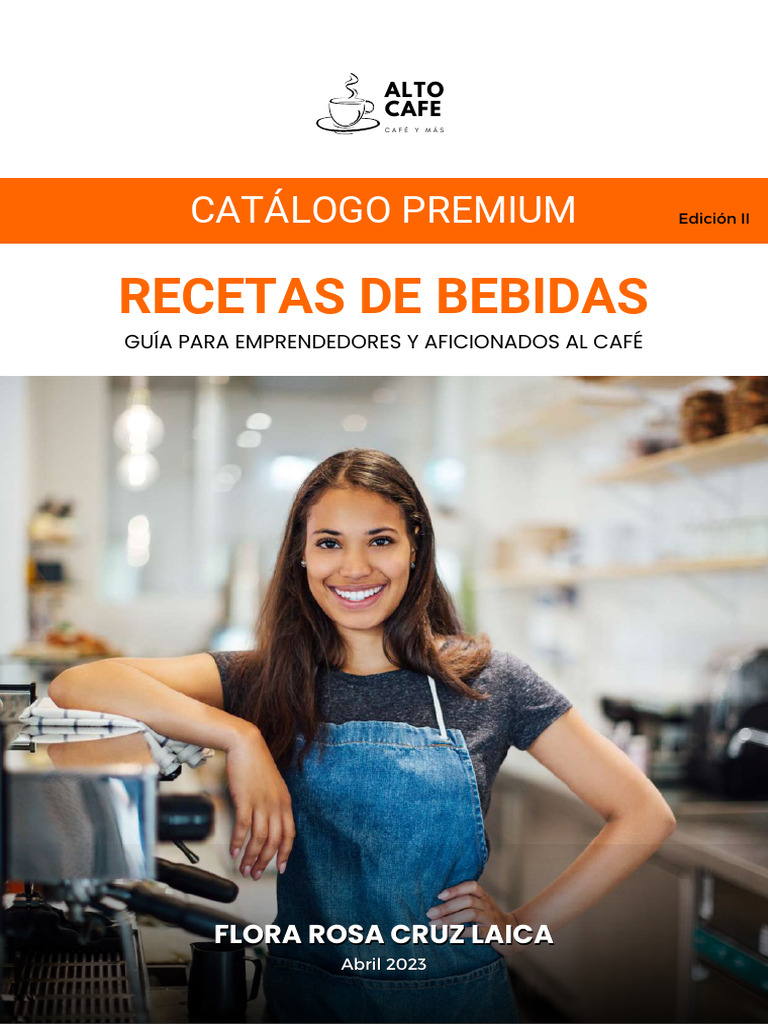 Compressed - Catálogo Premium de Recetas de Bebidas V4 | PDF | café | Cafetería
